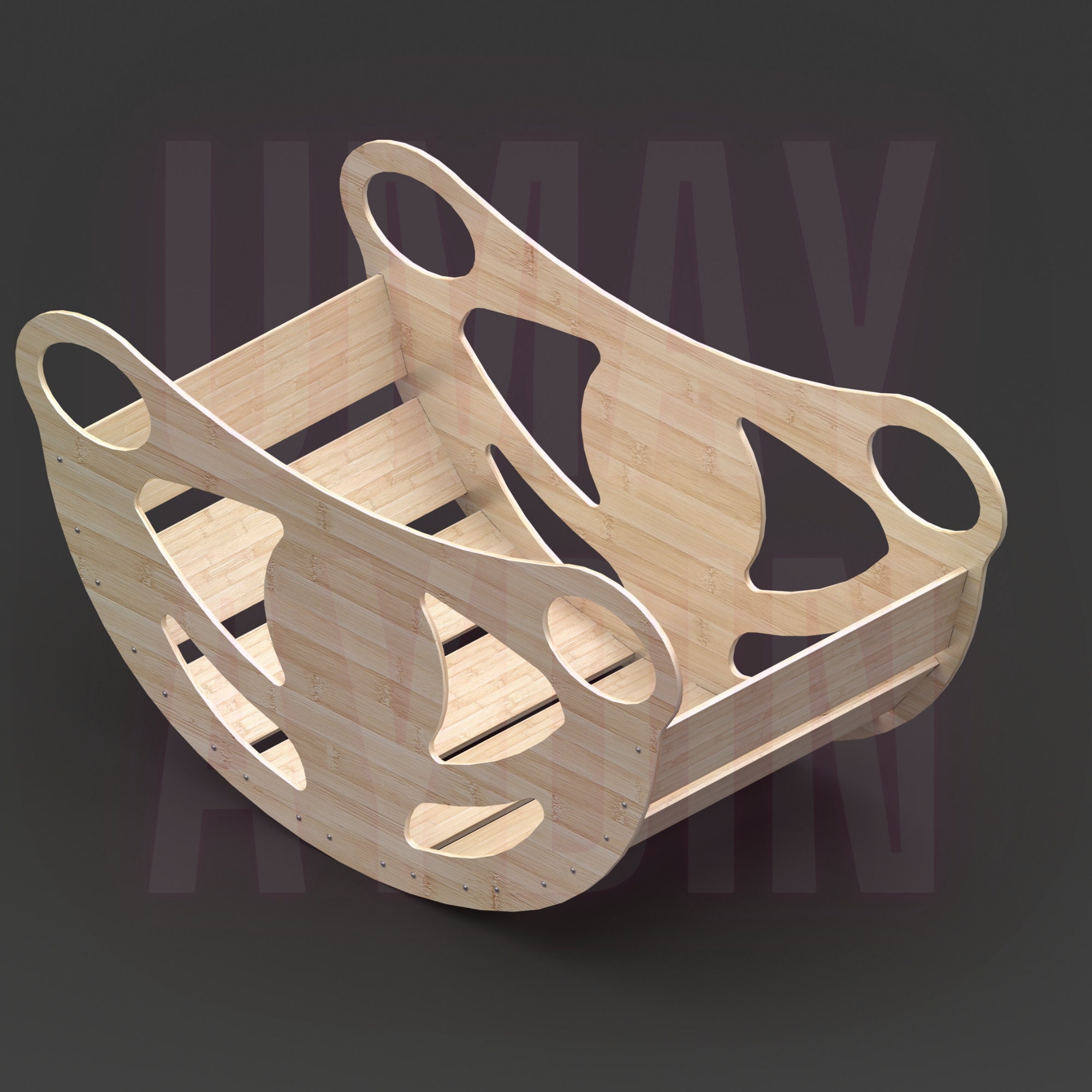 Frog Rocking Chair Children's Baby Rocking Chair Cnc - Etsy