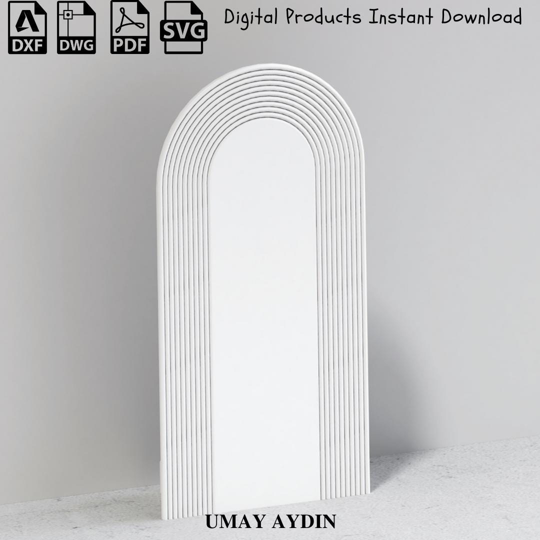 Rainbow Arch CNC Backdrop DXF Template: Wedding Decor (digital File) - Etsy