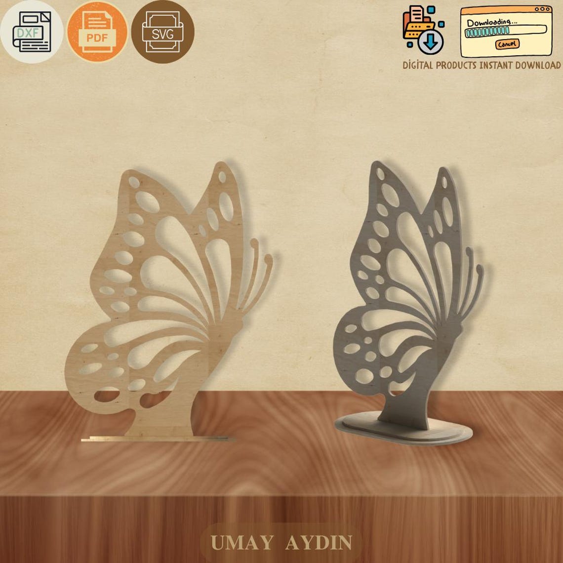 Butterfly Event Backdrop Design: CNC Cut Template (digital Download) - Etsy