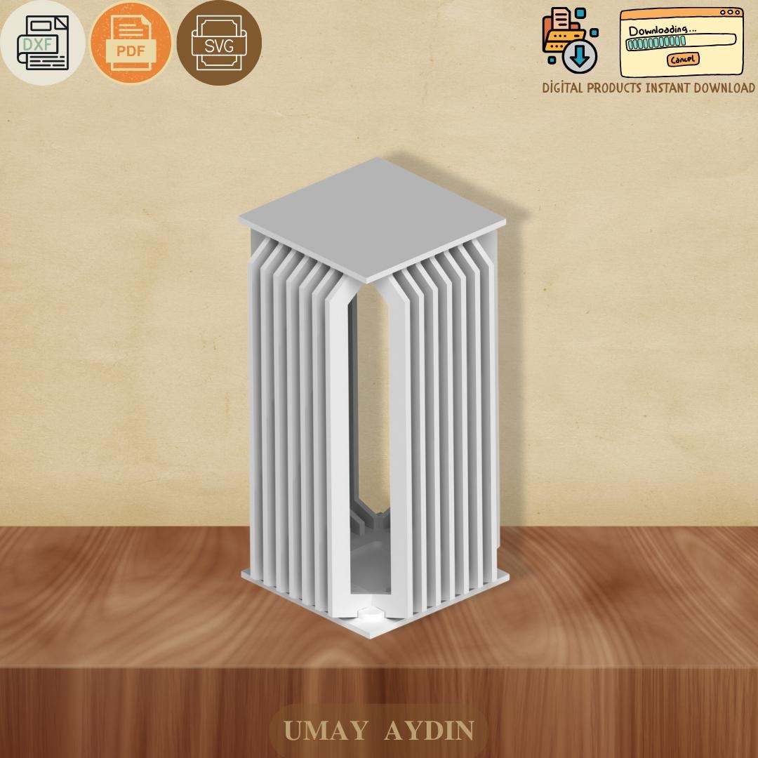 CNC Cocktail Table Plan, Parametric Bar Height Pub Table (dxf, Ai, Svg ...