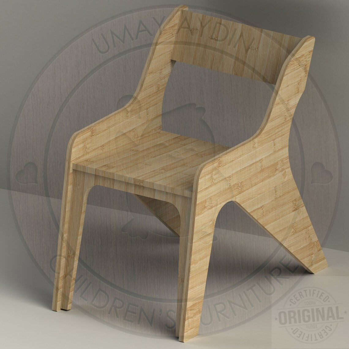 Modern Chair Design, Modern Dining Chair Plans, Minimalism Chair, Cnc ...