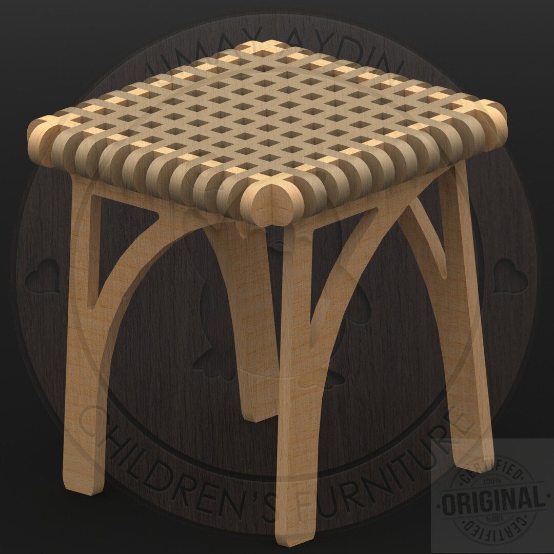 Unique Parametric Stool Functional Art Piece for Home or Office ...