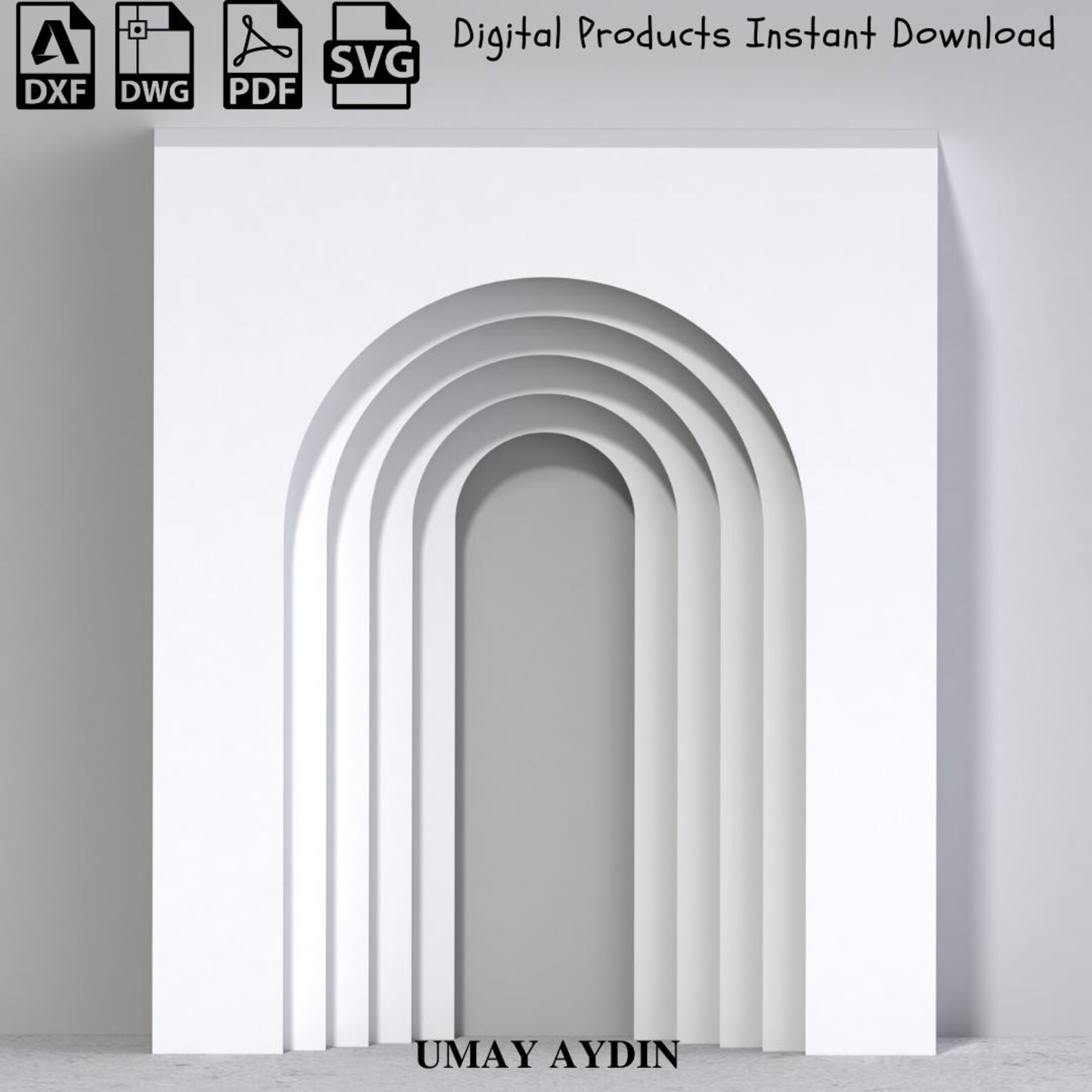 3D Ripple Arch Wedding Backdrop Plans: CNC Files (digital Download) - Etsy