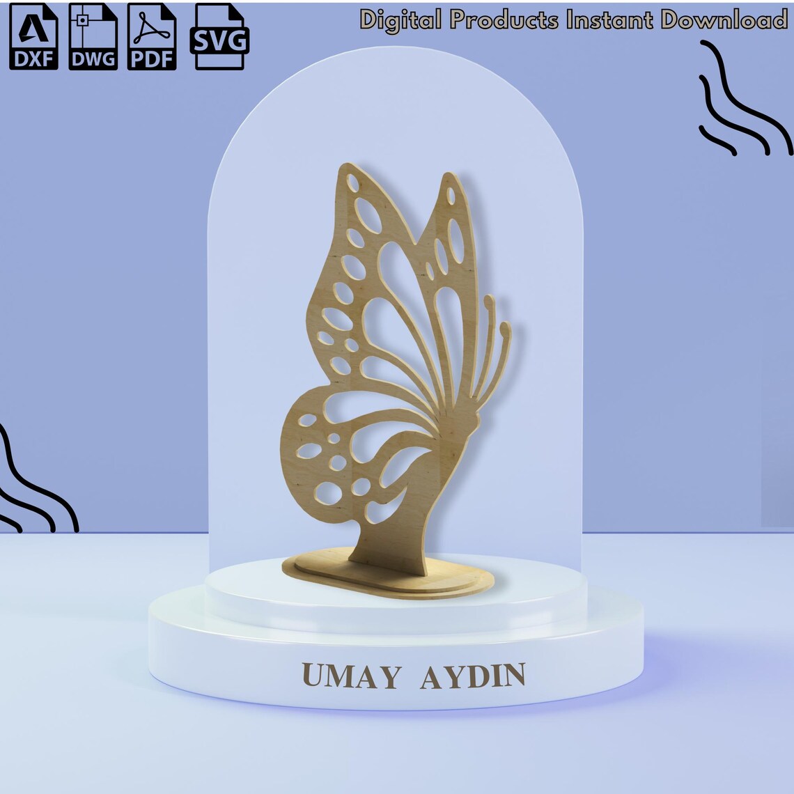 Butterfly Event Backdrop Design: CNC Cut Template (digital Download) - Etsy