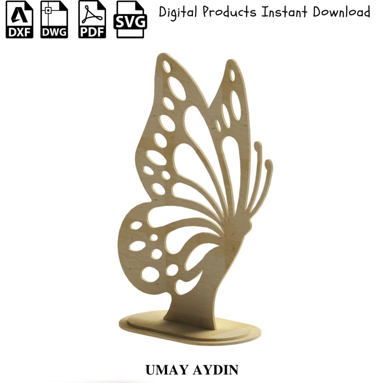 Butterfly Event Backdrop Design: CNC Cut Template (digital Download) - Etsy
