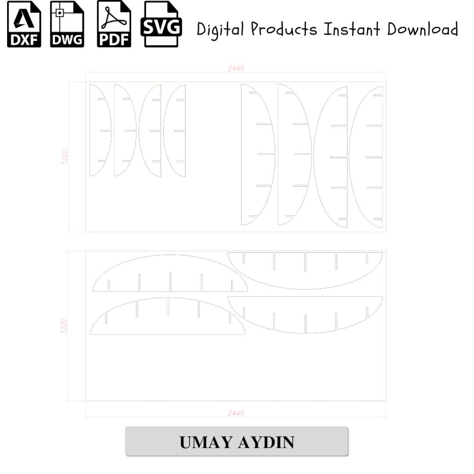 Parametric Waffle Wall Shelf Plans, Wall Bookshelf, Waffle Shelf Plans ...