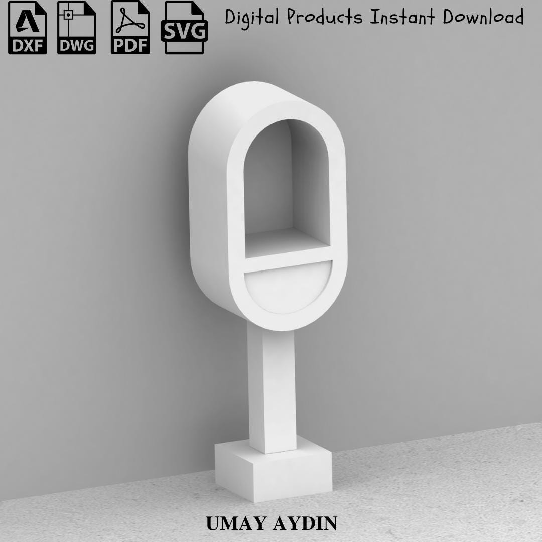 Vintage Phone Booth Stand, Phone Booth Prop, CNC Cutting File ...