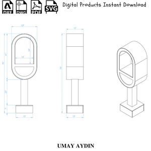 Vintage Phone Booth Stand, CNC Cutting File, Wedding Prop (digital ...