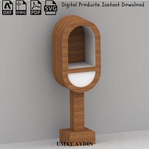 Vintage Phone Booth Stand, CNC Cutting File, Wedding Prop (digital ...
