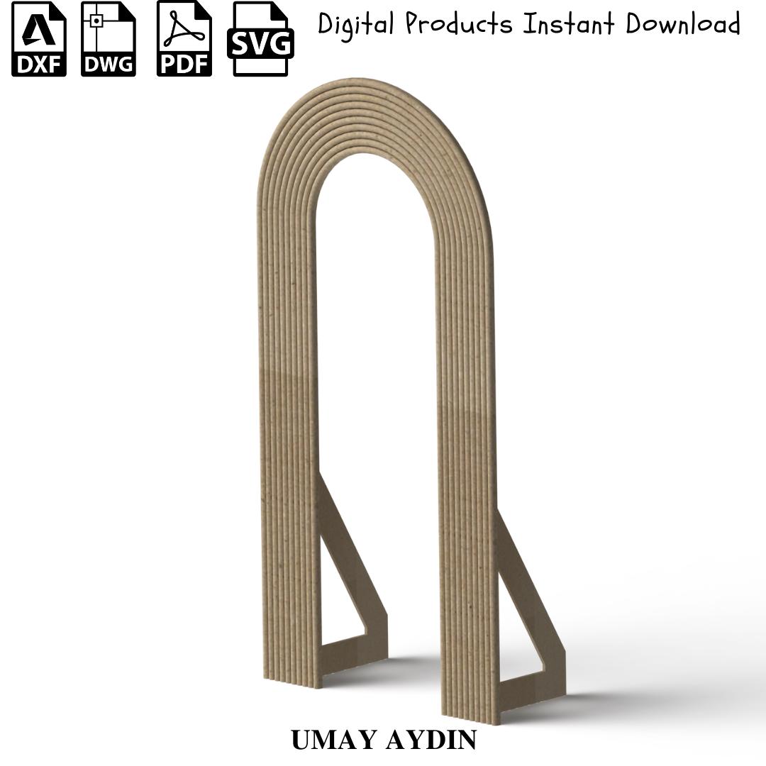 Wedding Ripple Arch CNC Backdrop DXF Template (digital Product) - Etsy