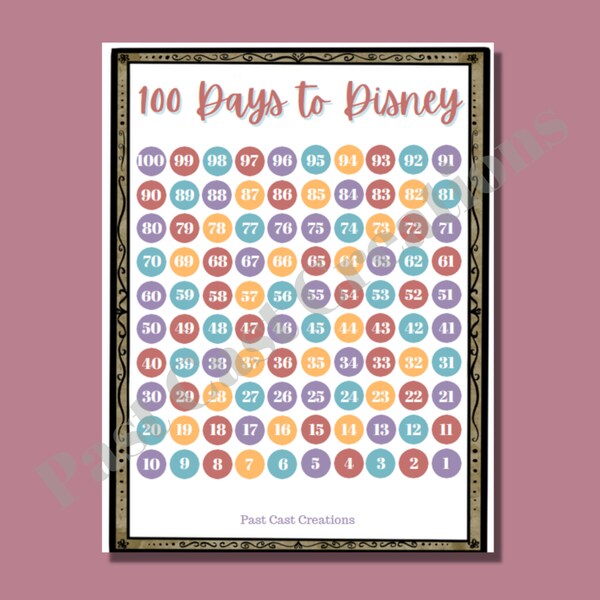 Vacation Countdown - Etsy