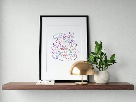 Quotes About Life Brainy Quote Calligraphy Quotes - Etsy