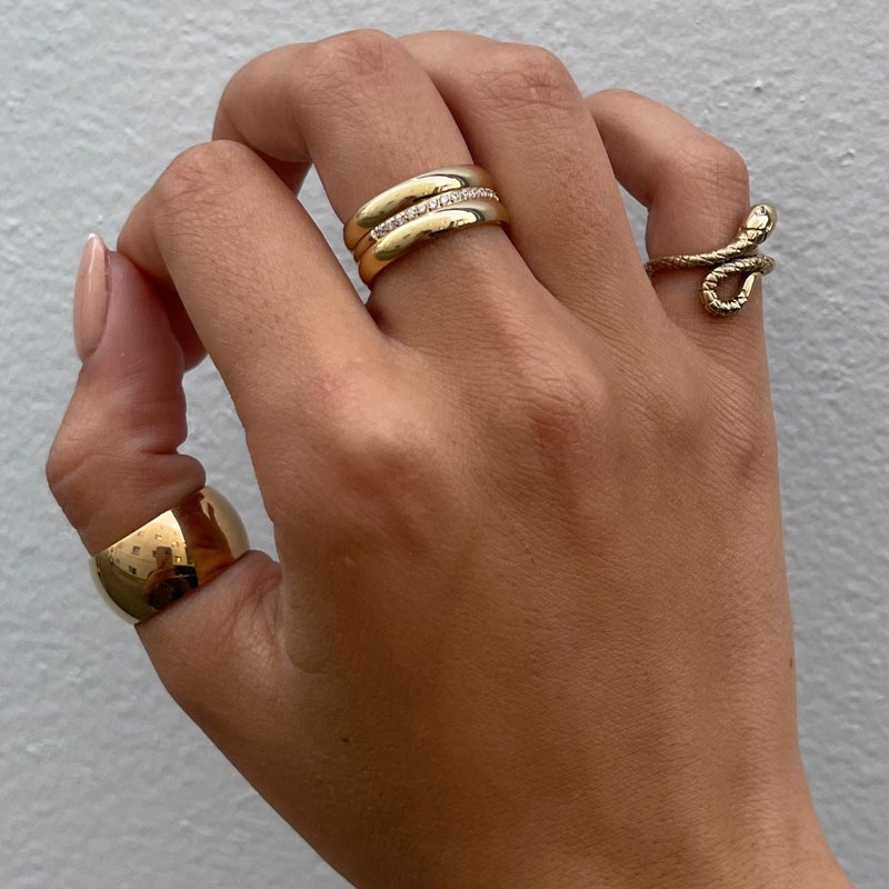 Thick Ring - Etsy