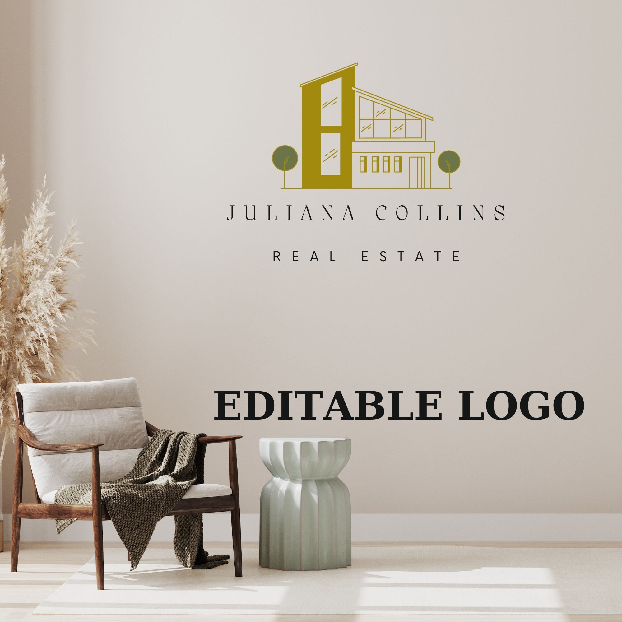 Real Estate Logo, Pre-made Real Estate Logos, Realtor Branding, Real ...