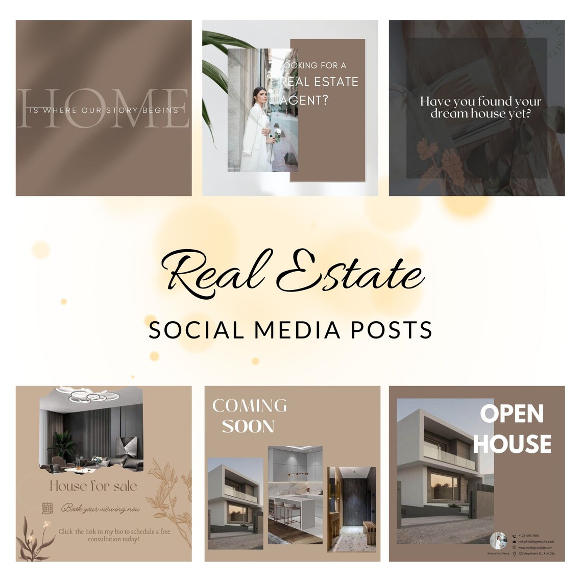 Real Estate Social Media Posts, Realtor Post, Real Estate Marketing ...