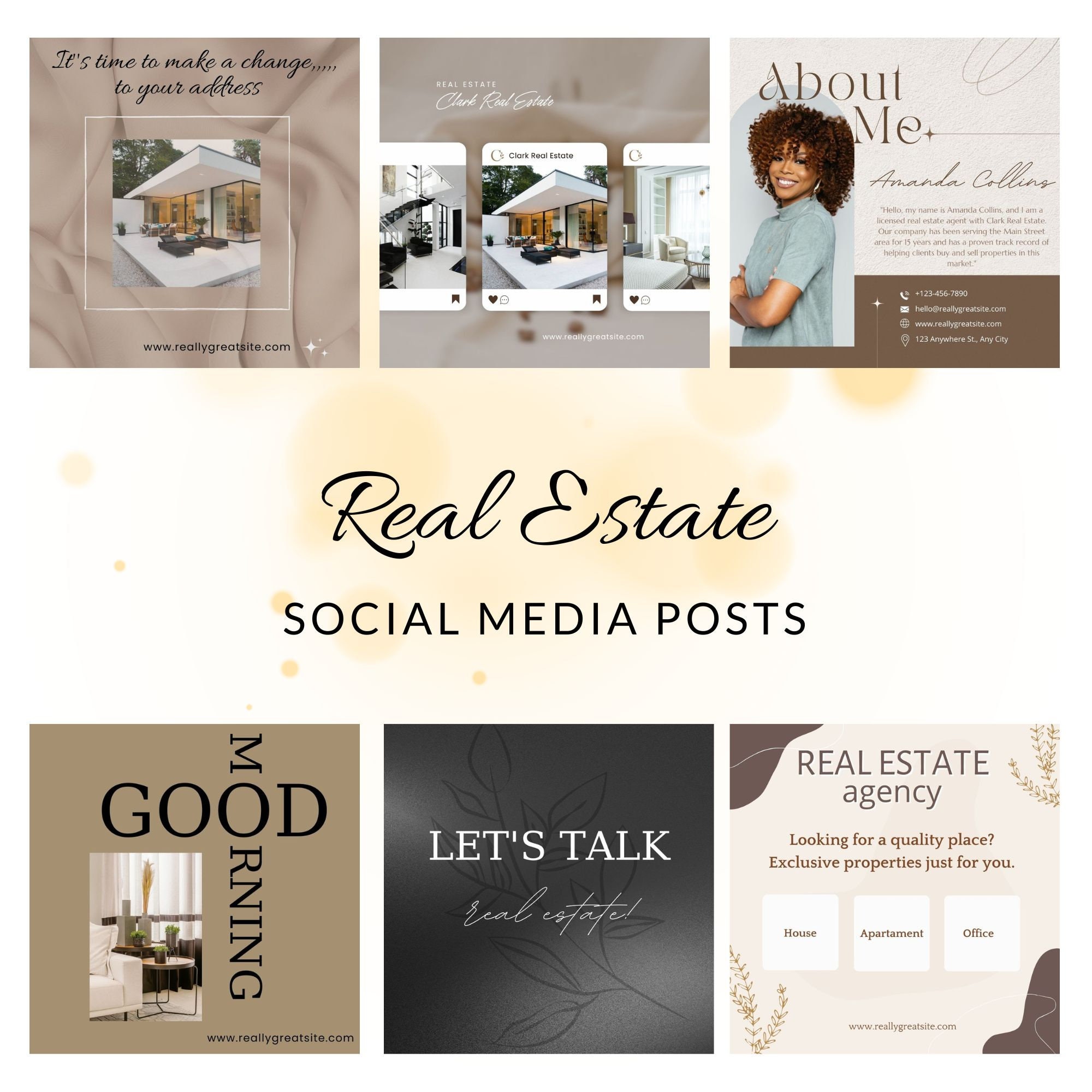 Real Estate Social Media Posts, Realtor Post, Real Estate Marketing ...