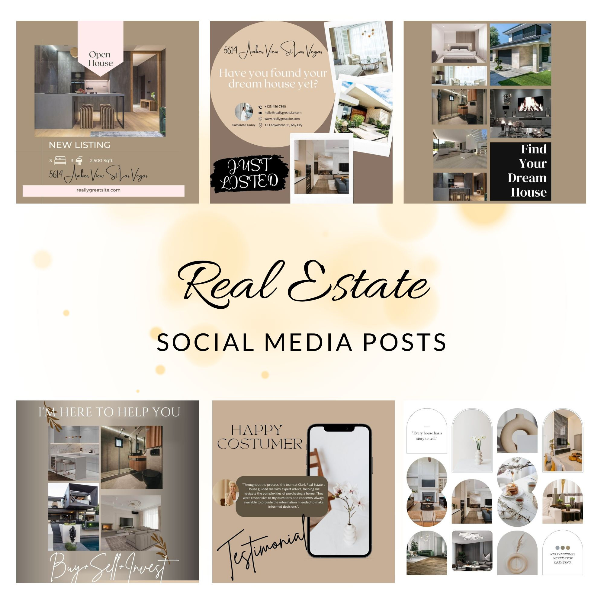 Real Estate Social Media Posts, Realtor Post, Real Estate Marketing ...