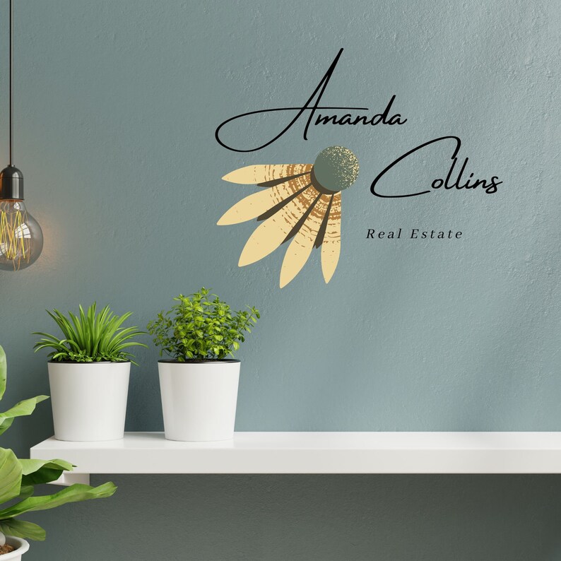 Editable Real Estate Logo Design DIY Logo Fully Editable - Etsy