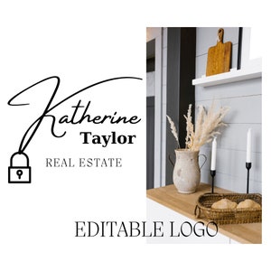 Real Estate Logo, Pre-made Real Estate Logos, Realtor Branding, Real ...