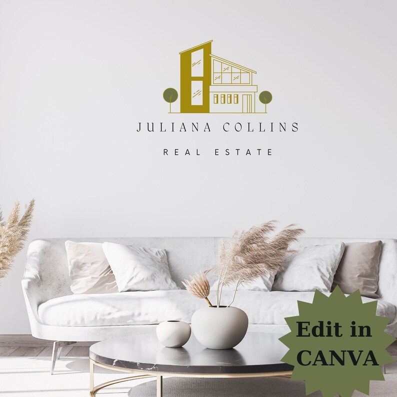 Real Estate Logo, Pre-made Real Estate Logos, Realtor Branding, Real ...