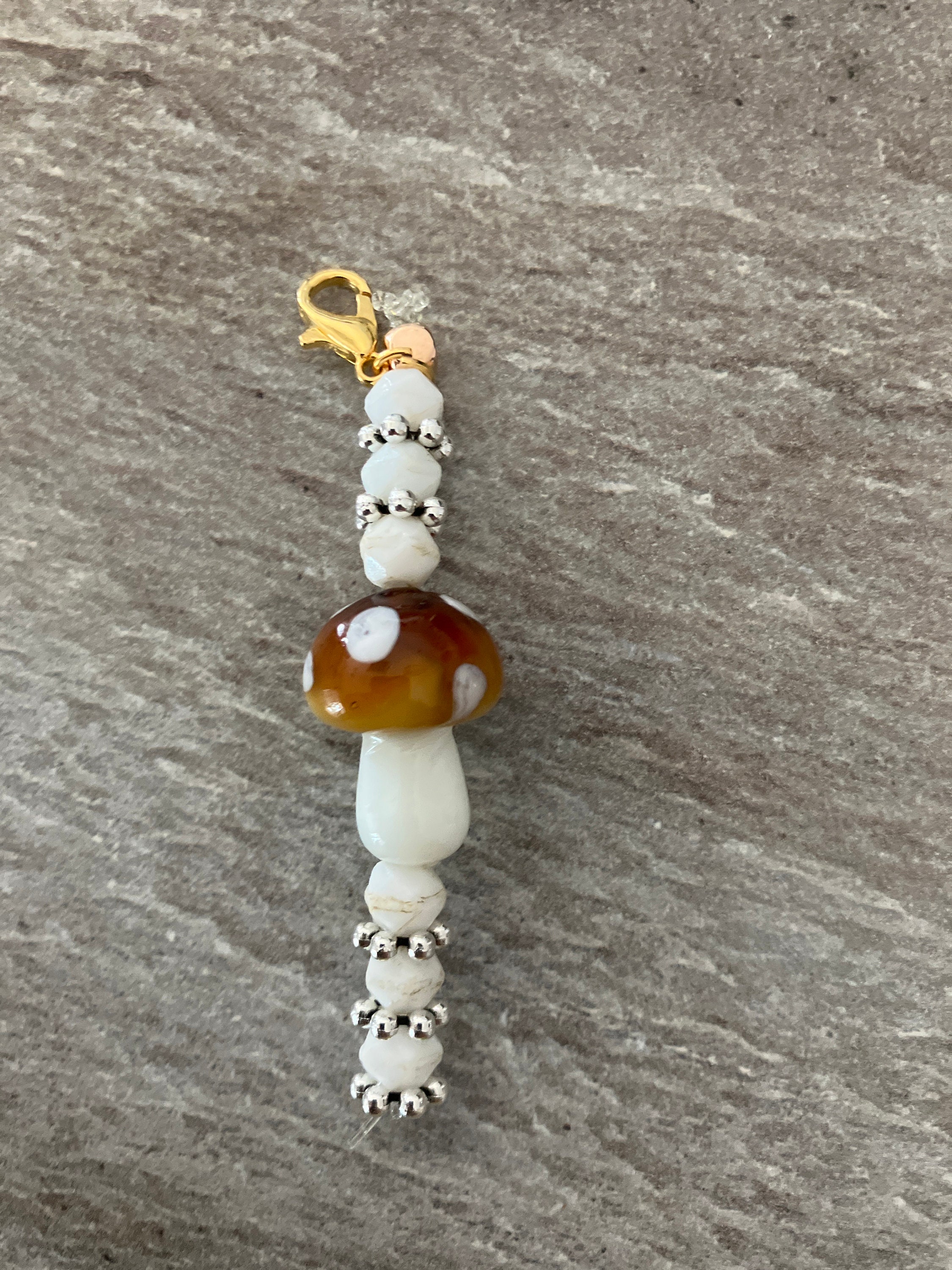 Mushroom Key Chain - Etsy