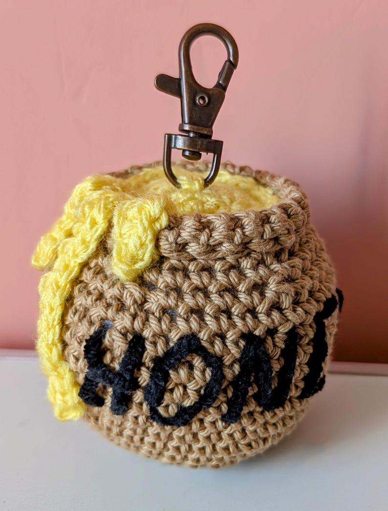 Honey Pot Bag Charm Crochet Pattern *****PATTERN ONLY***** - Etsy