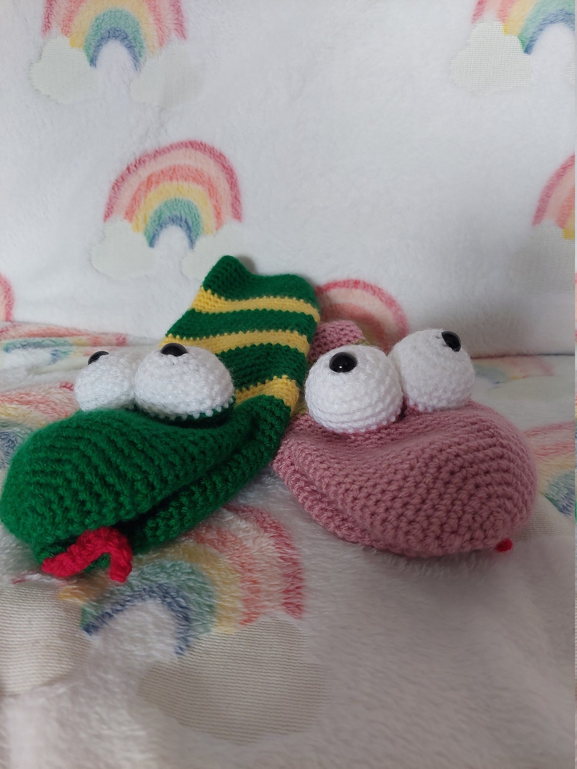 Snake Sock Puppet Crochet Pattern | Etsy