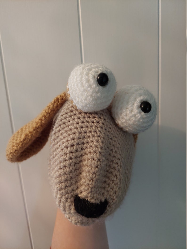 Dog Sock Puppet Crochet Pattern PATTERN ONLY - Etsy