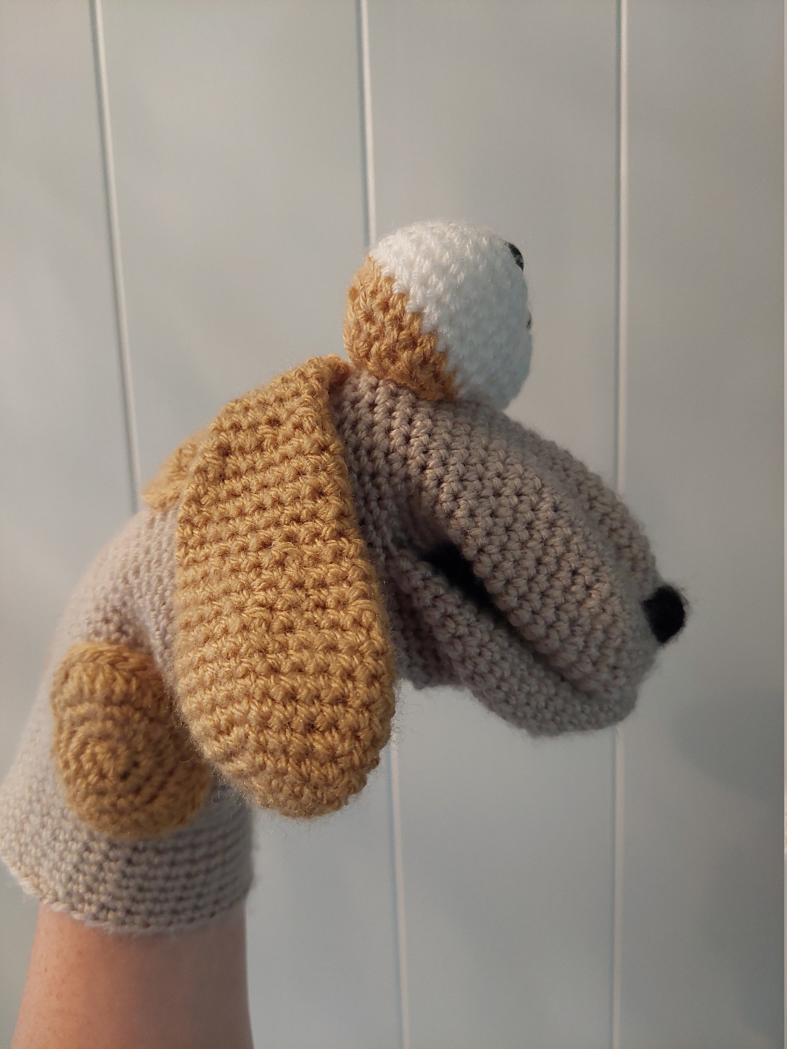 Dog Sock Puppet Crochet Pattern PATTERN ONLY - Etsy