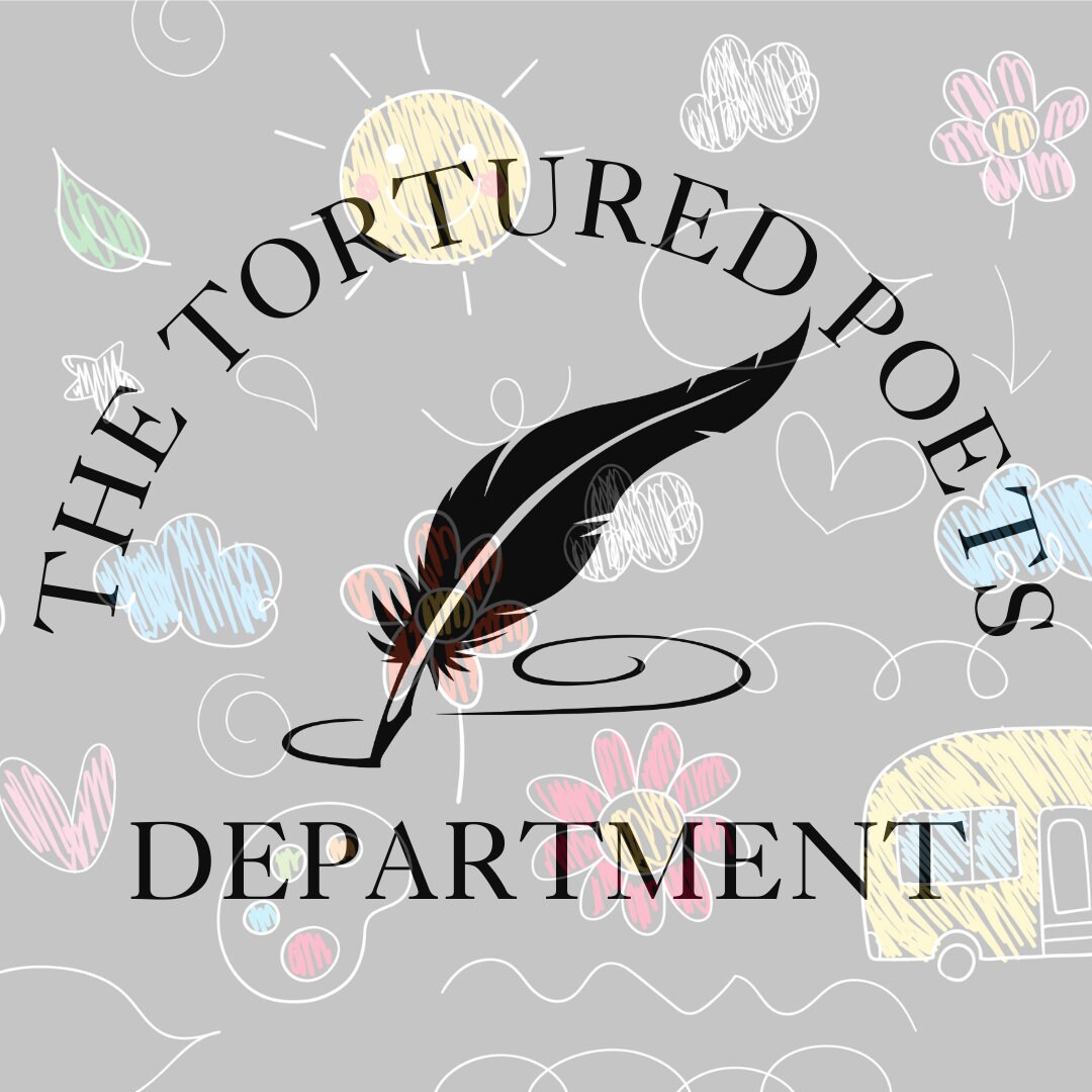 The Tortured Poets Department Quill Badge SVG PNG - Etsy