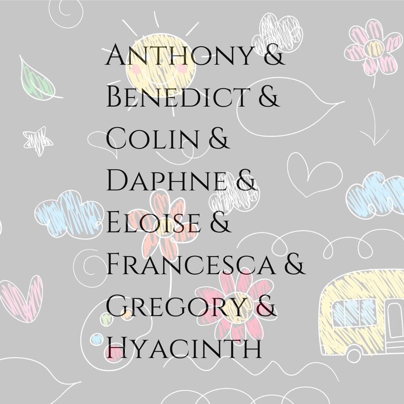 Bridgerton Siblings PNG, Anthony, Benedict, Colin, Daphne, Eloise ...