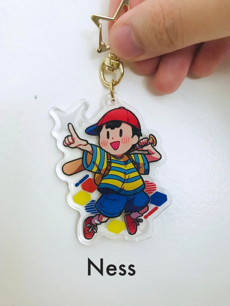 Earthbound Mother 2 Keychains 2.5 Double Sided Acrylic | Etsy