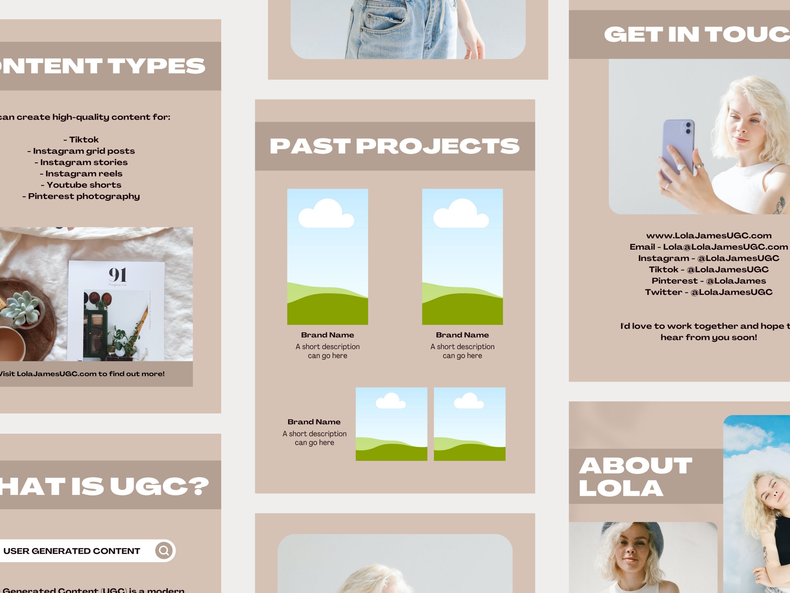 UGC Portfolio Ugc Media Kit UGC Creator Portfolio UGC Etsy UK UGC Portfolio Ugc Media Kit UGC Creator Portfolio UGC Etsy UK