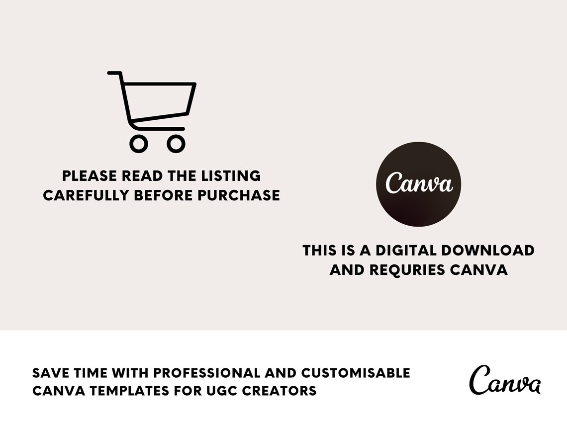 Ultimate UGC Creator Template Bundle | UGC Starter Kit | UGC Template ...