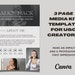 UGC Media Kit UGC Creator Template Ugc Creator Media Kit - Etsy