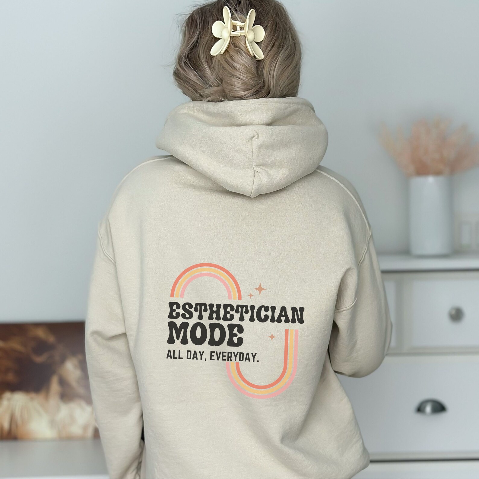 Personalized Retro Esthetician Hoodie, Gifts for Estheticians ...