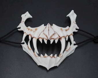 Halloween Half Mask | Etsy