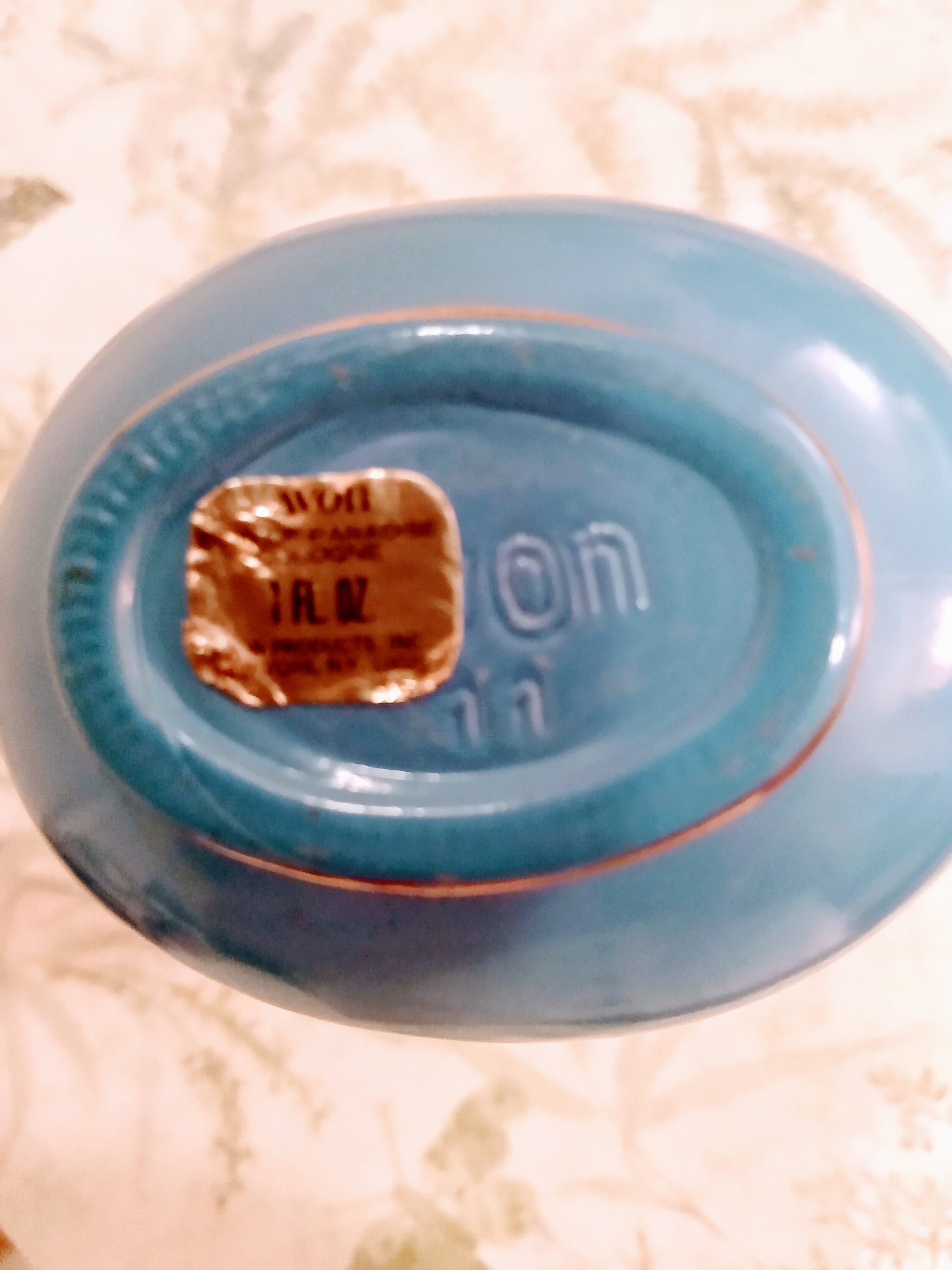 BLUE AVON BOTTLE - Etsy