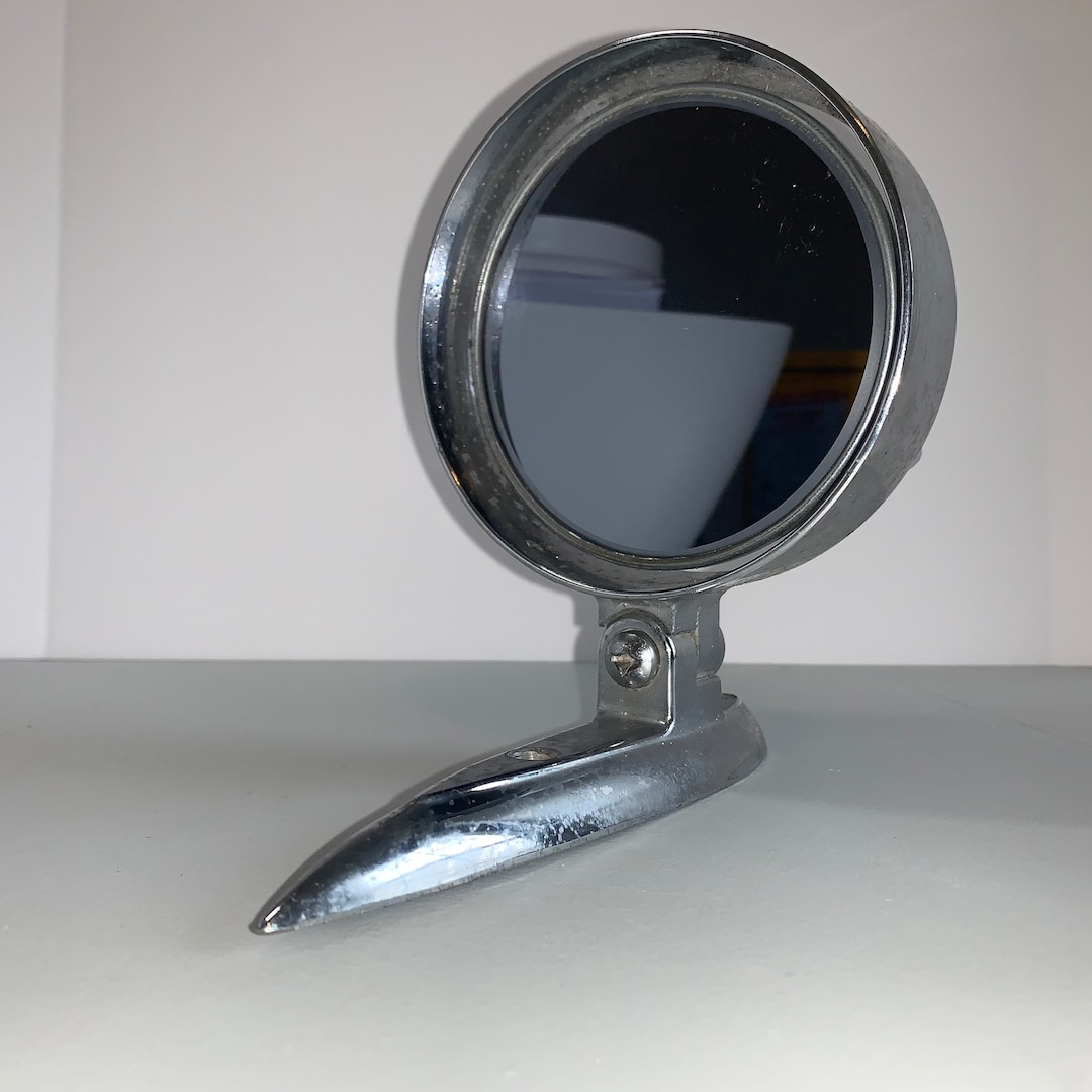 Side View Car Mirror Original CHROME Vintage 1950's - Etsy