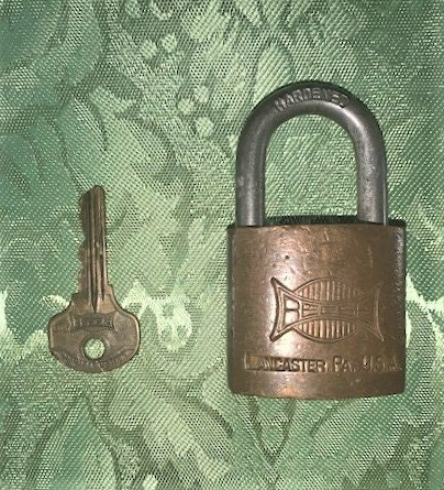 Antique Padlocks With Keys Vintage Keys - Etsy