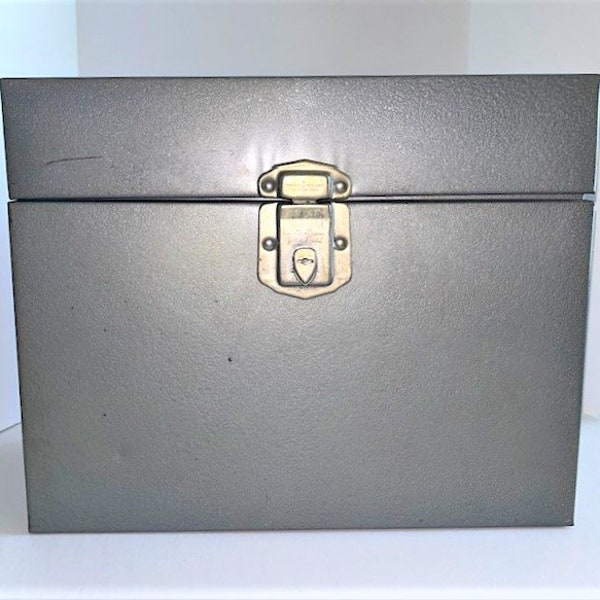 Metal Box With Handle - Etsy