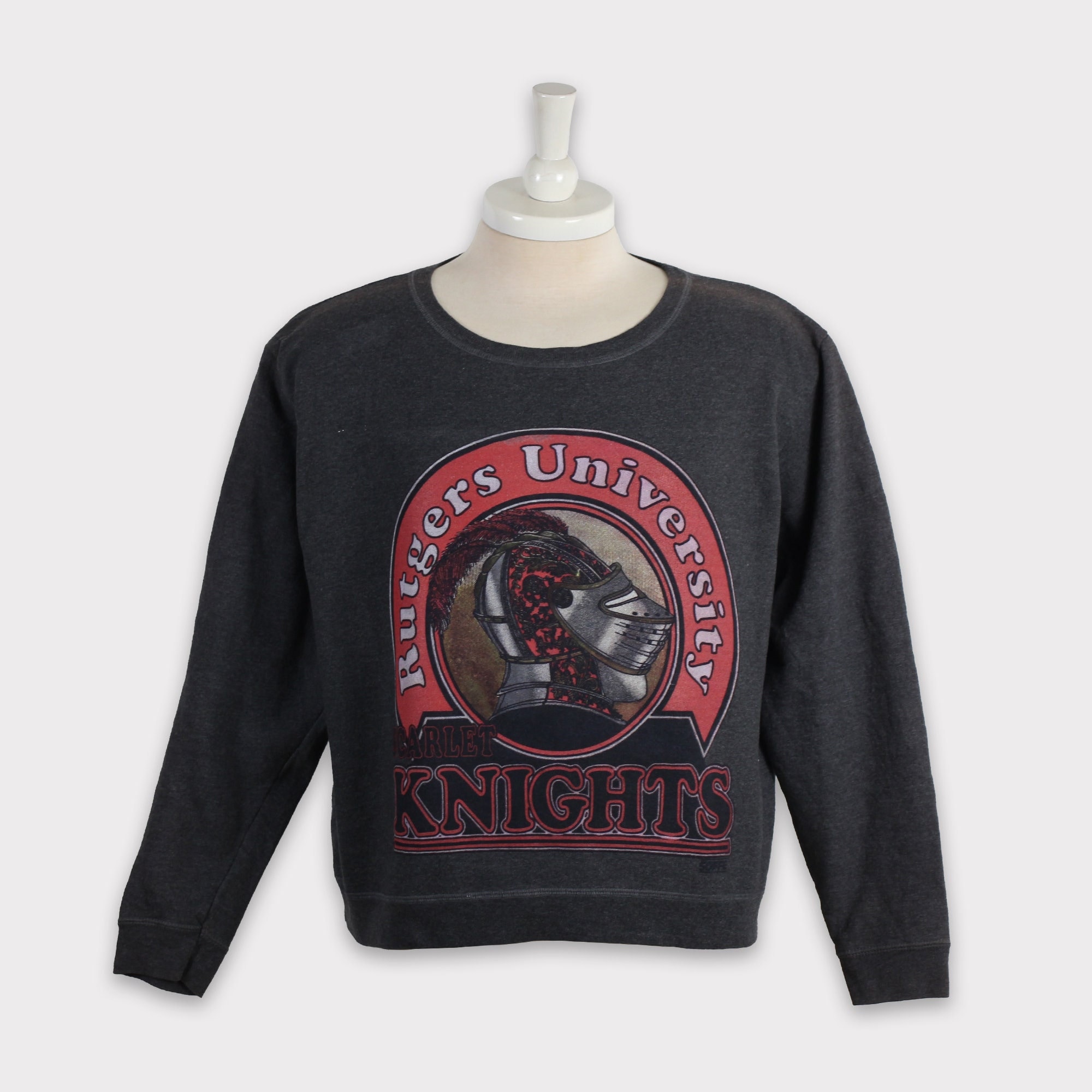 Vintage 00s Rutgers Scarlet Knights Sweatshirt Rutgers T-shirt Rutgers ...