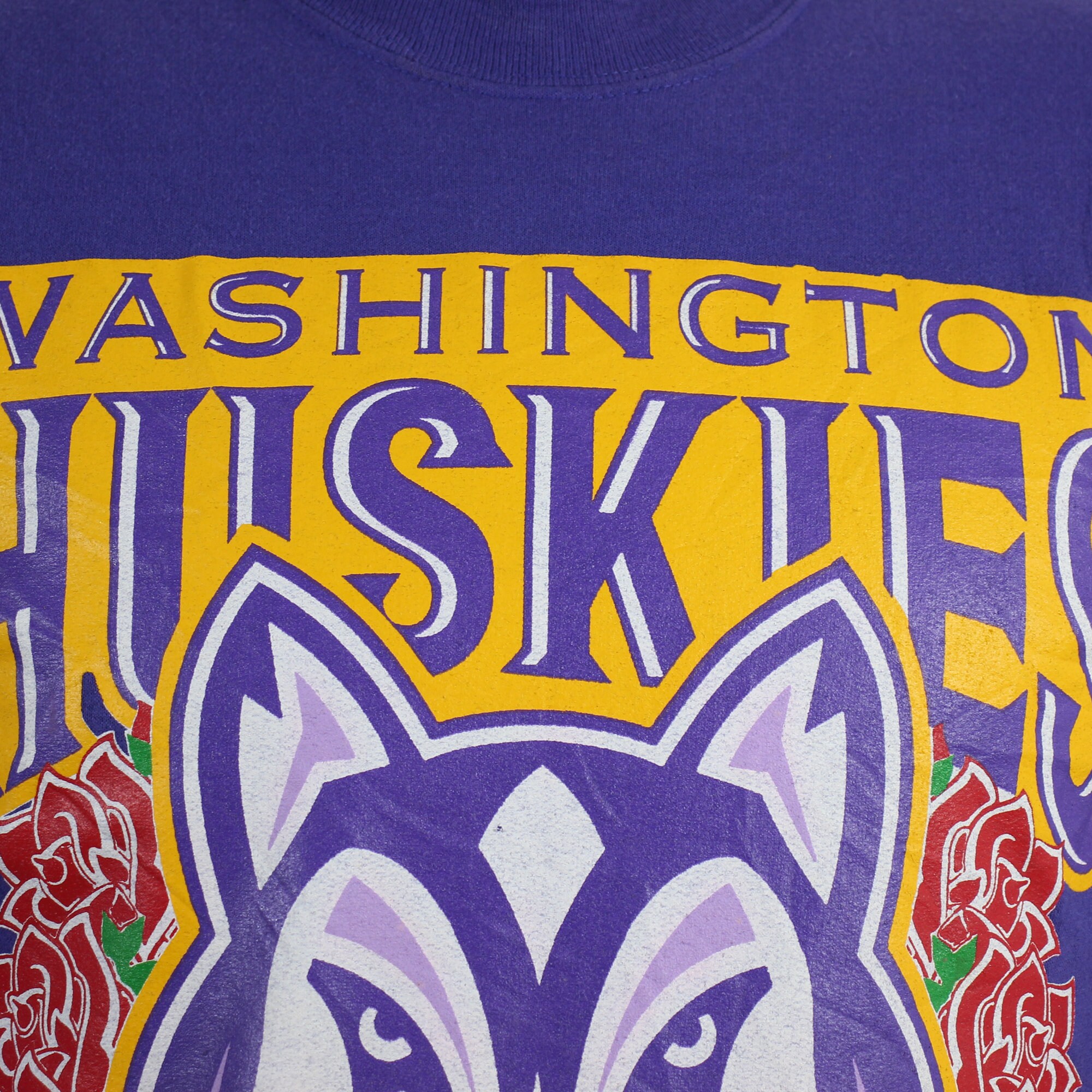 Vintage 00s Washington Huskies Sweatshirt M Washington Huskies T-shirt ...