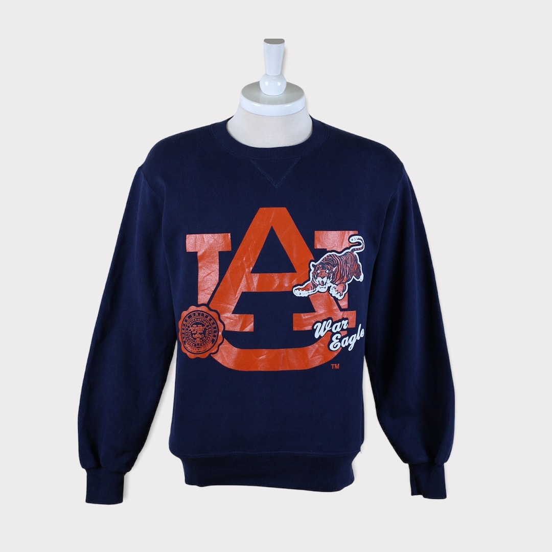 Vintage 90s Auburn Tigers Sweatshirt Auburn University Auburn Tigers T ...