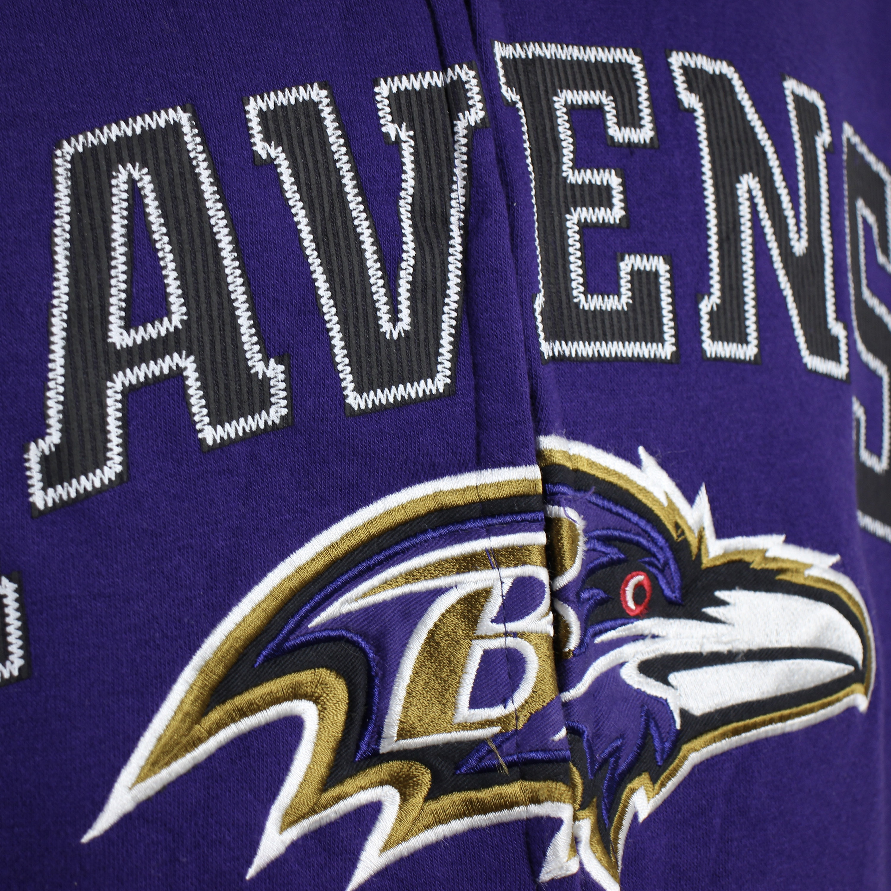 Embroidered Vintage 90s Baltimore Ravens Sweatshirt/baltimore Ravens ...