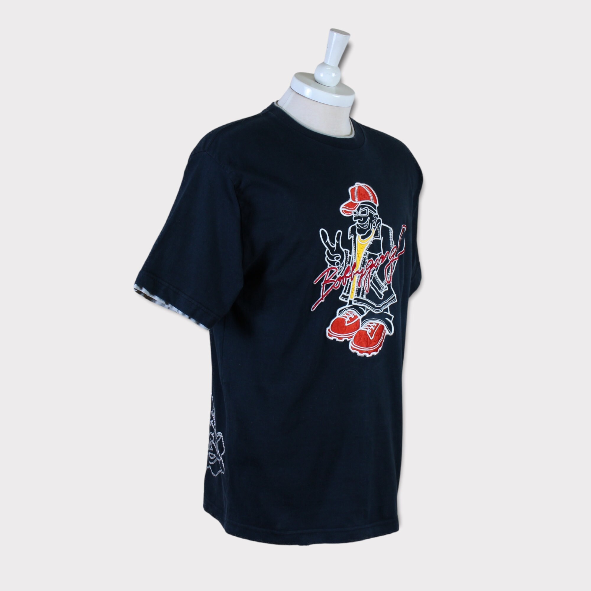 Bobby Gang Embroidered "for the World Style" Tshirt - Etsy
