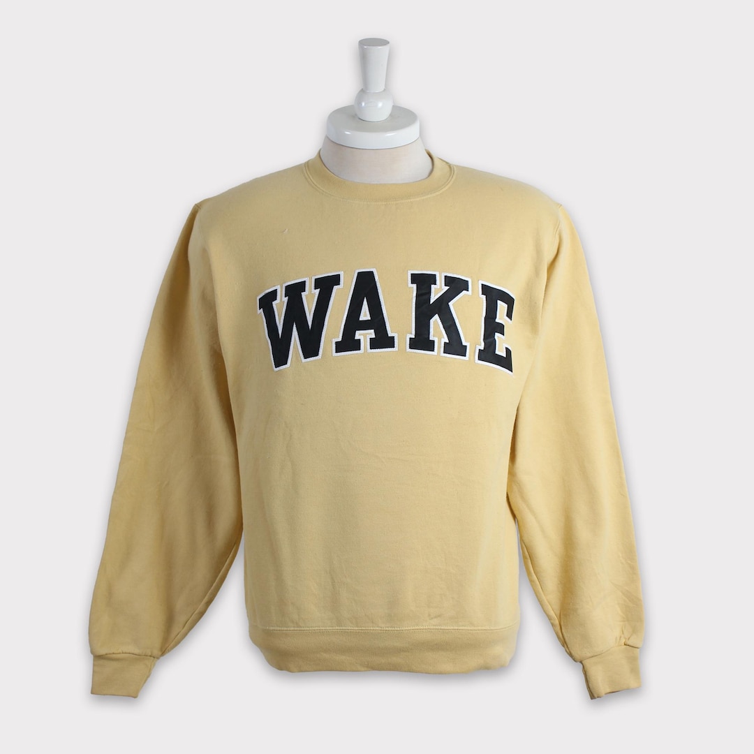 Vintage 00s Wake Forest Demon Deacons Sweatshirt Wake Forest T-shirt WFU Wake Forest University ...