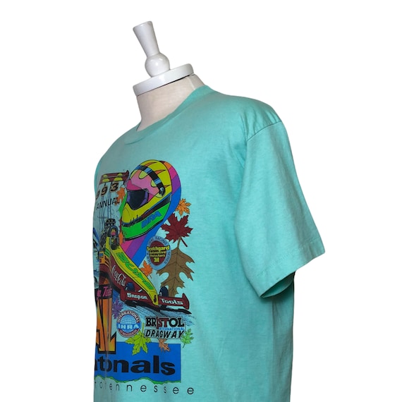 Vintage 1993 Snap-on Tools Drag Racing (Single stitch… - Gem