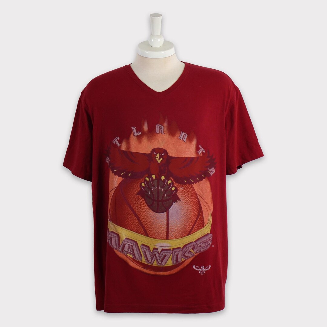 Vintage 00s Atlanta Hawks T-shirt Atlanta Hawks Sweatshirt Atlanta ...
