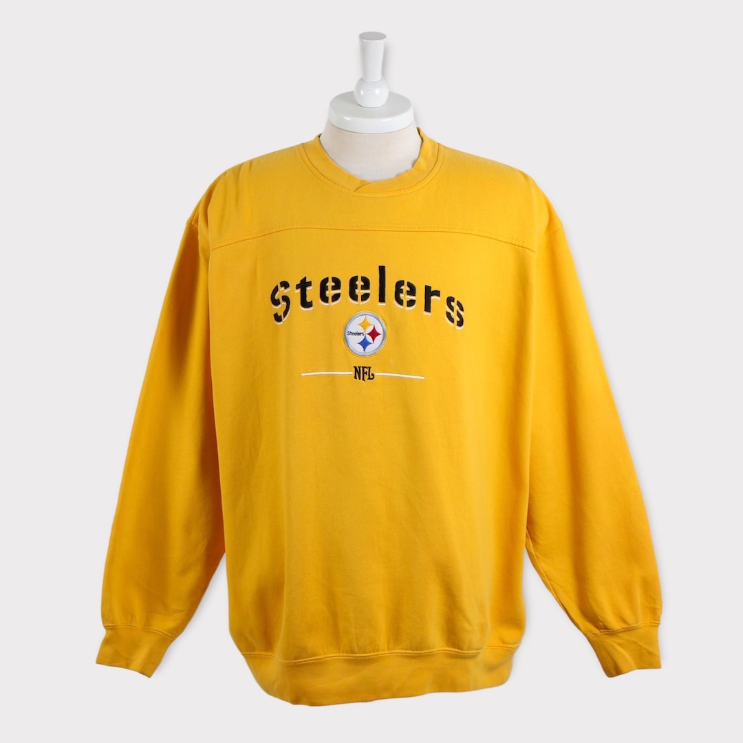 Embroidered Vintage 90s Pittsburgh Steelers Sweatshirt Pittsburgh ...